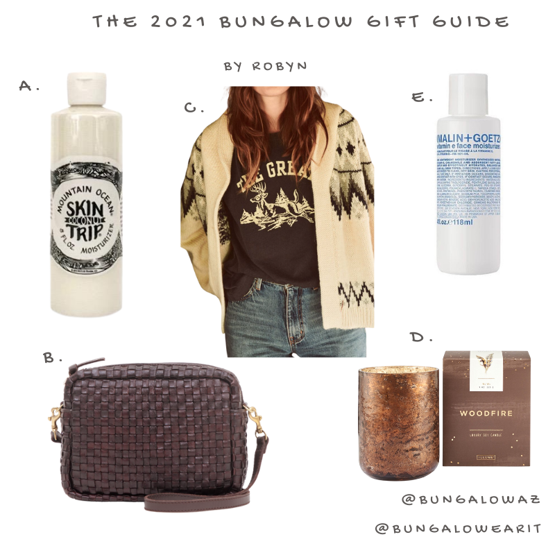The 2021 Bungalow Gift Guide By Robyn – Bungalow Scottsdale The 2021 Bungalow Gift Guide By Robyn – Bungalow Scottsdale